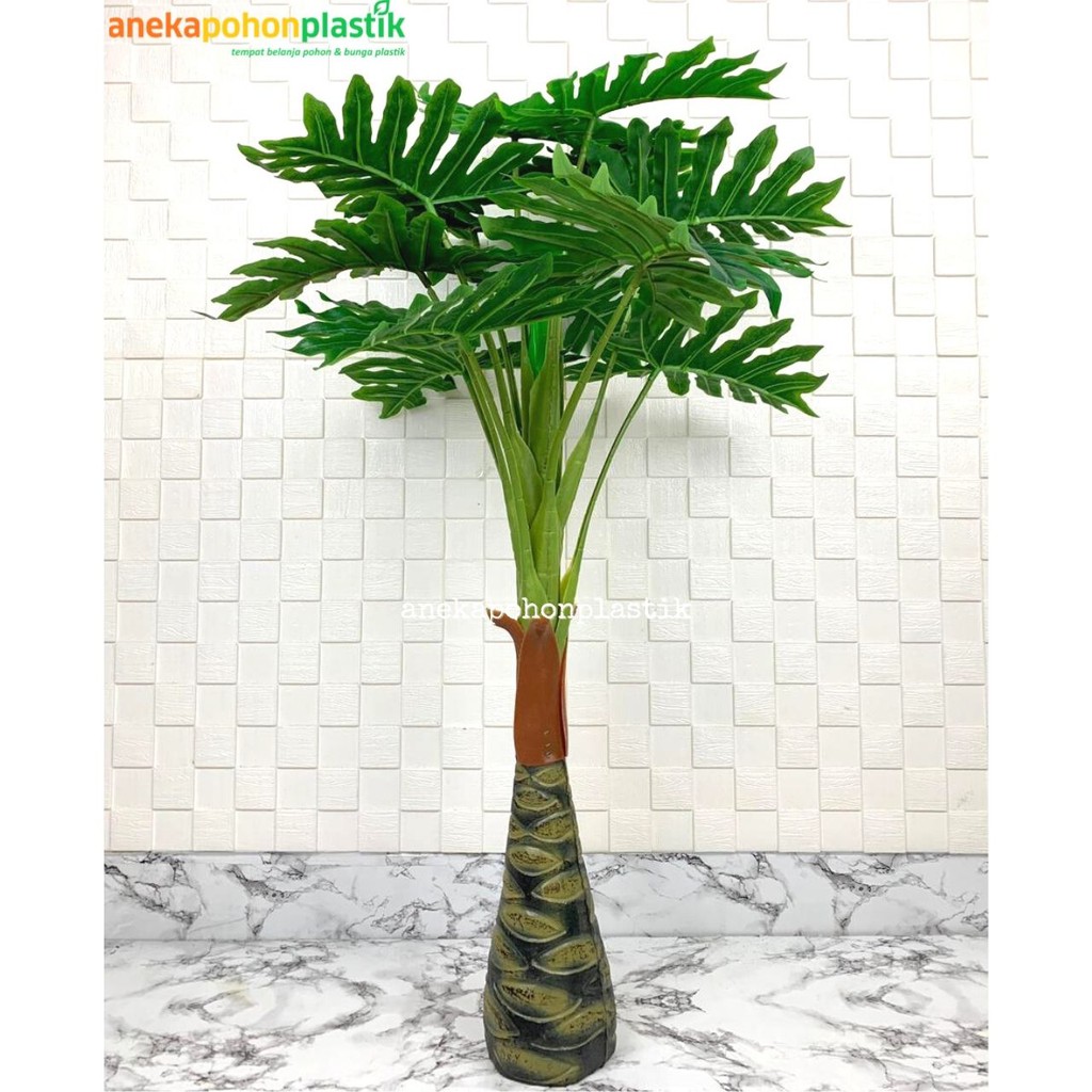 Jual Pohon Daun Jari-jari Tanaman Hias Monstera Jari Palsu Semi Latex ...