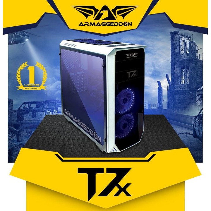 Jual Armaggeddon T7X Pro White- Ultimate Gaming Case | Shopee Indonesia