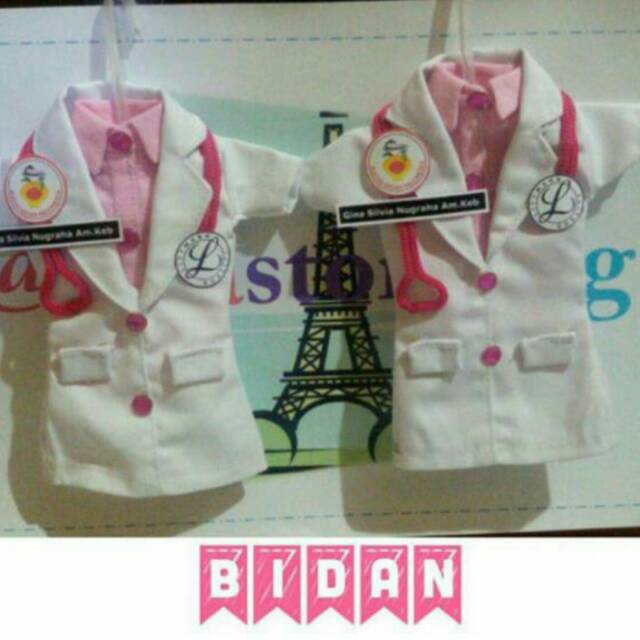 Jual Souvenir,kado unik Mini jas snelli profesi by request | Shopee ...