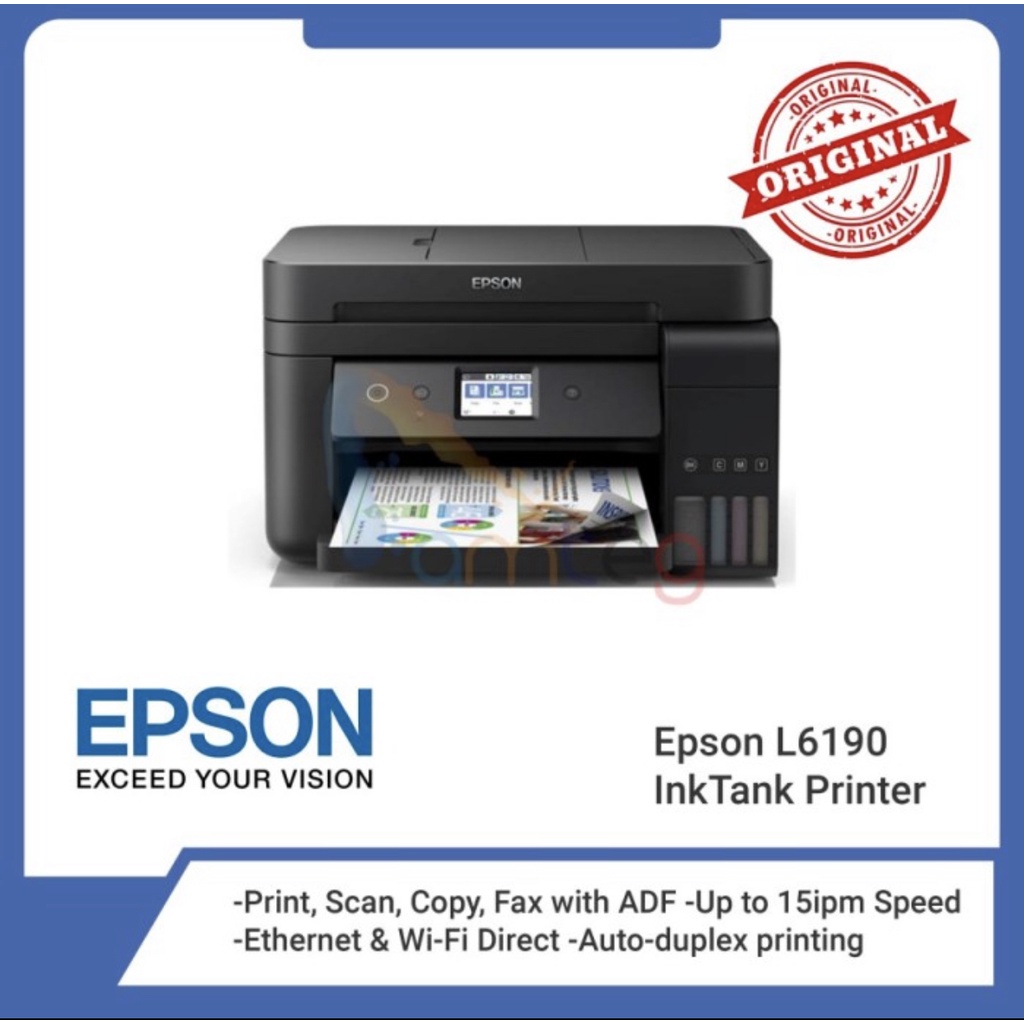 Jual Printer Epson L6190 WiFi Duplex All in One | Shopee Indonesia