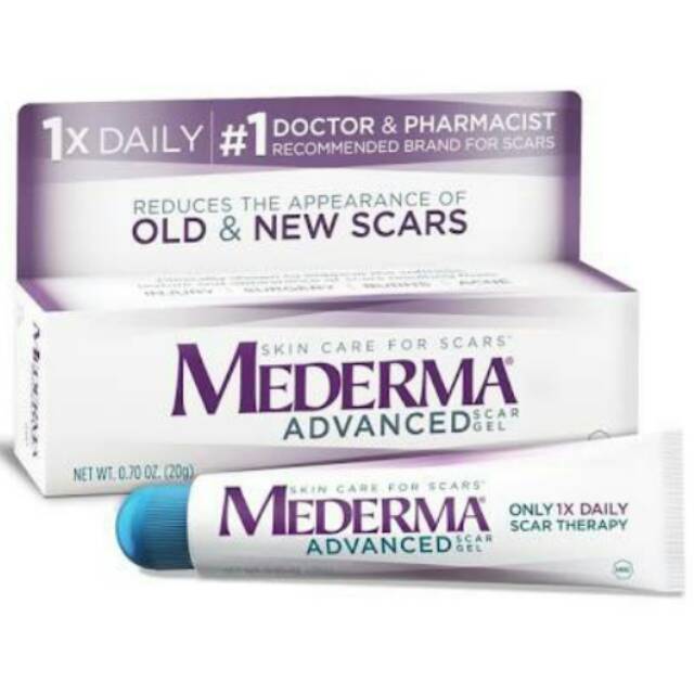 Jual MEDERMA ADVANCED SCAR GEL 20 gram | Shopee Indonesia