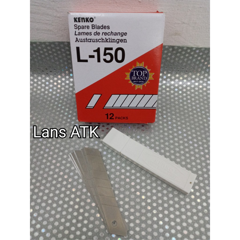 Jual Isi Cutter Besar L-150 KENKO ( Harga Per 1 Tube - Isi 5 Pisau ...