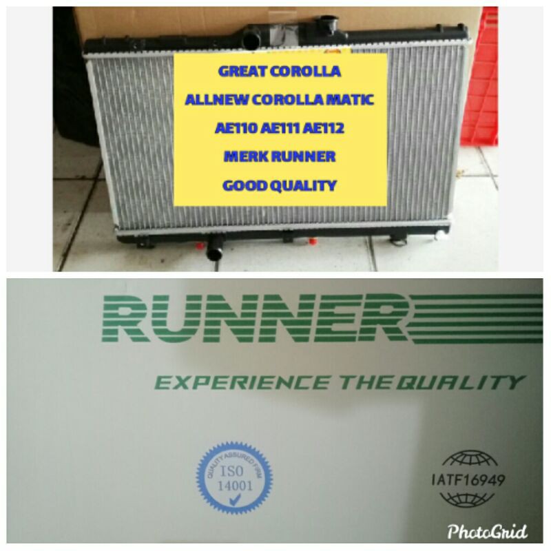 Jual Radiator Great Corolla Allnew Corolla Matic Ae110 Ae121 Ae112 ...
