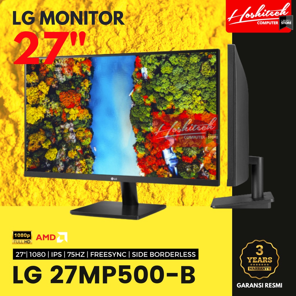 Jual LG Monitor Gaming 27 INCH 27MP500-B FHD IPS AMD FreeSync | Shopee ...