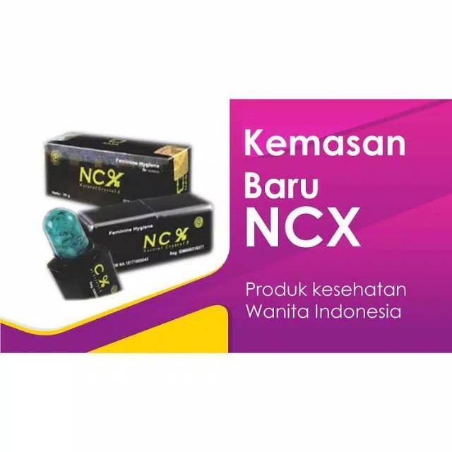 Jual [KEMASAN BARU] NCX Nasa /Crystal X asli kemasan Baru | Shopee ...