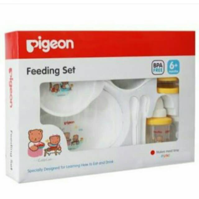 Jual PIGEON feeding set - Pigeon Baby Gift Set | Shopee Indonesia