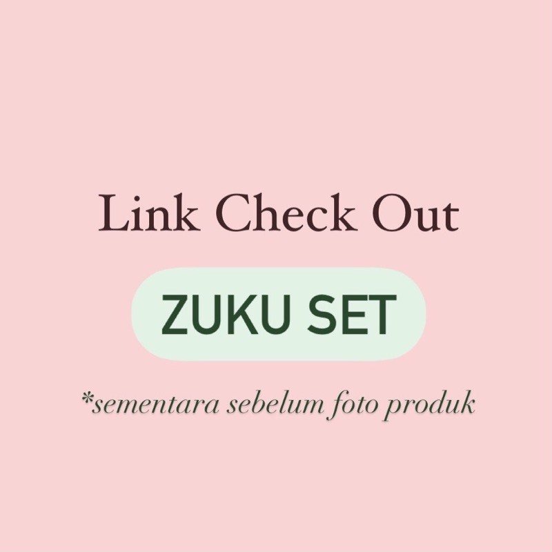 Jual Zuku Set ( premium one set by clavaastudio ) | Shopee Indonesia