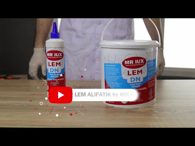 Jual lem kayu ALIPHATIC MR LUX lengket cepat kering kemasan 4 kg ...