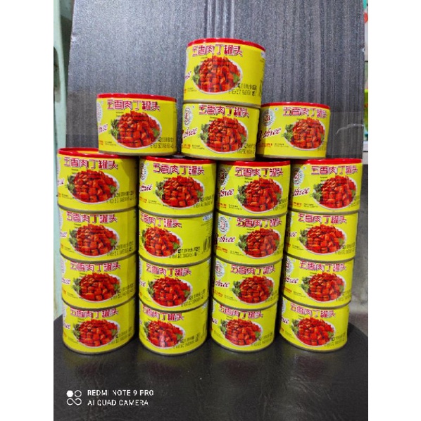 Jual Q3 Spiced Pork Cubes- Bak Ting- Daging Babi Kaleng ( Non Halal ...