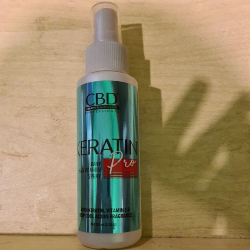 Jual CBD Keratin Pro Vitamin Spray 100ml beli 3 lebih murah* | Shopee ...