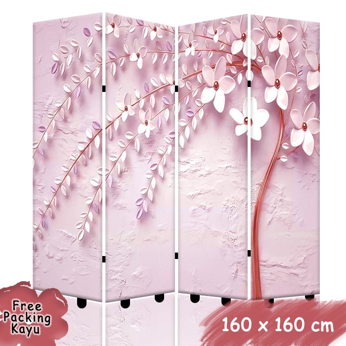 Jual Sketsel Partisi Bunga Putih Pembatas Ruang Minimalis | Shopee ...