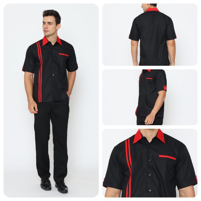 Jual kemeja kerja, seragam komunitas, seragam custom, baju perusahaan ...