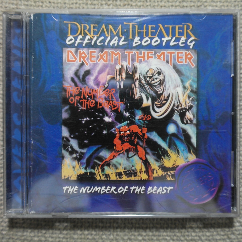 Jual CD DREAM THEATER - OFFICIAL BOOTLEG THE NUMBER OF THE BEAST ...