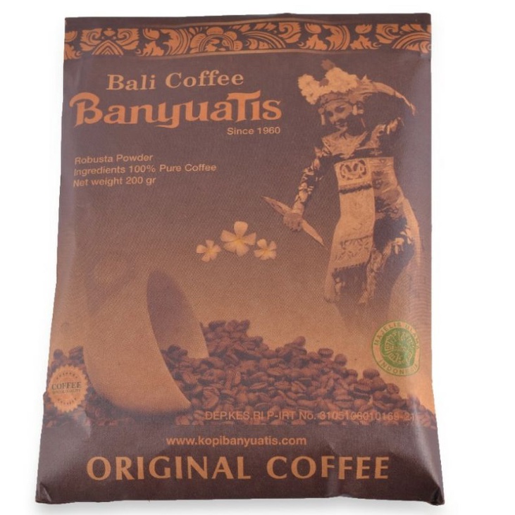 Jual Kopi Bubuk Banyuatis Khas Bali Kemasan Karton 200gr | Shopee Indonesia