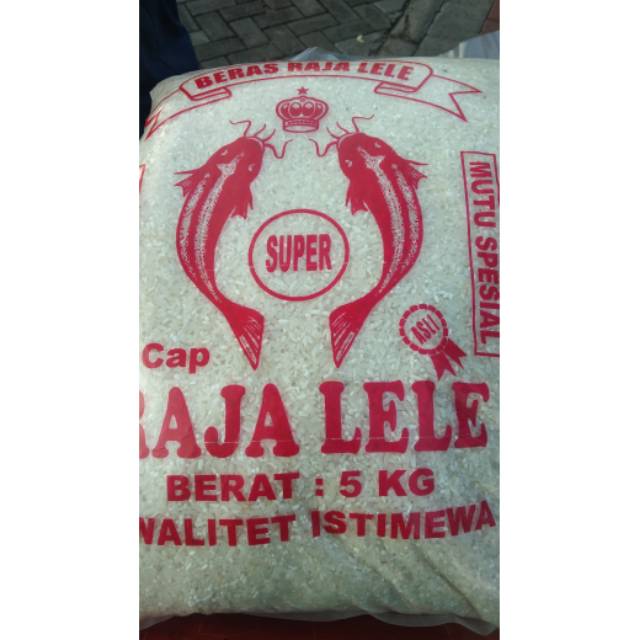 Jual BERAS CAP RAJA LELE SUPER 5kg | Shopee Indonesia