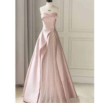Jual Ready Gaun malam high-end Perancis rok perempuan 2025 baru ...