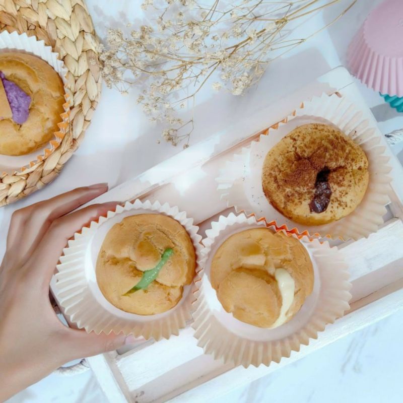 Jual Snack Soes / Kue Sus - Custom Rasa (1 Box isi 6 Pcs) | Shopee ...