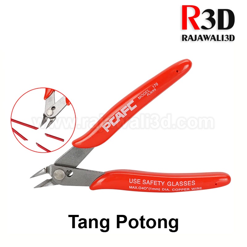 Jual Tang Potong 170 5inch Gunting Kawat dan Filamen Tang PCAFC Plato ...