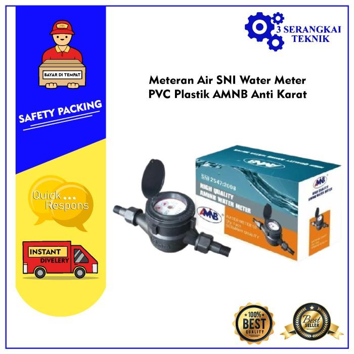Jual Meter | Meteran Air Sni Water Meter Pvc Plastik Amnb Anti Karat ...