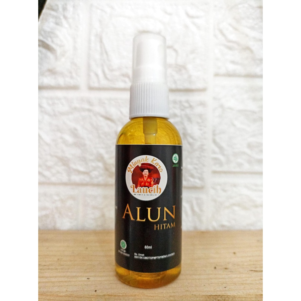 Jual Herbal Oil Traditional Karo Minyak Alun Hitam Aromatherapy Spray ...