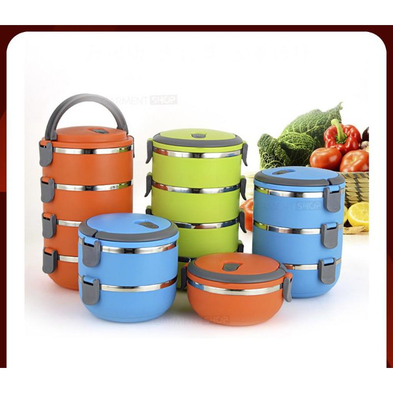 Jual Lunch Box 4 susun | Shopee Indonesia