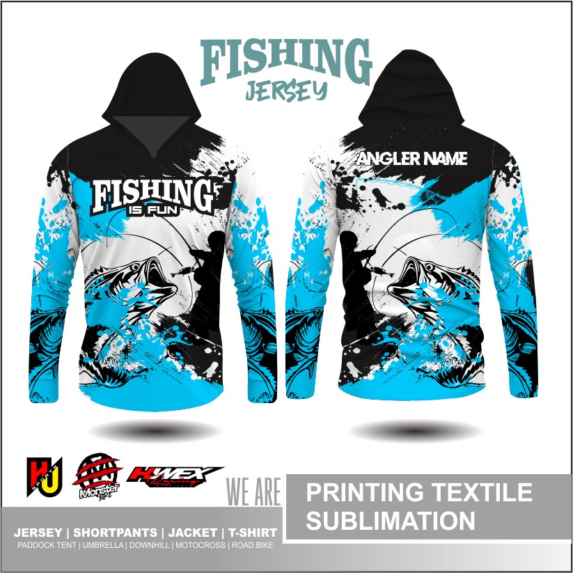 Jual Jersey mancing baju pancing fishing custom printing galatama kaos ...