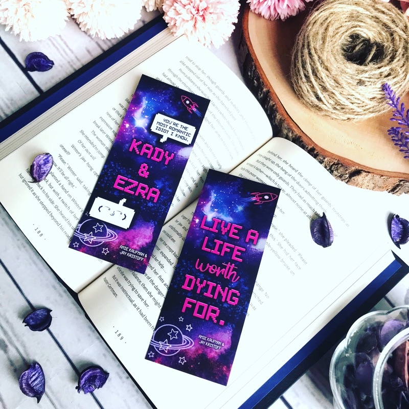 Jual Kady & Ezra (Illuminae Files) bookmark | Shopee Indonesia