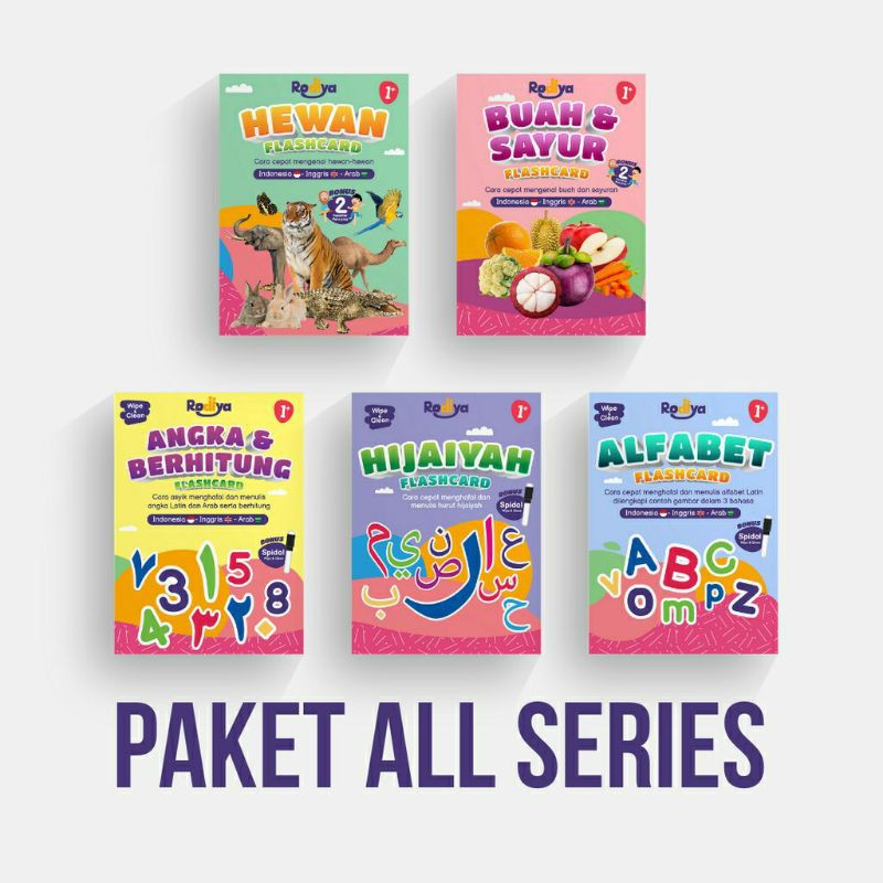 Jual paket all series flashcard | Shopee Indonesia