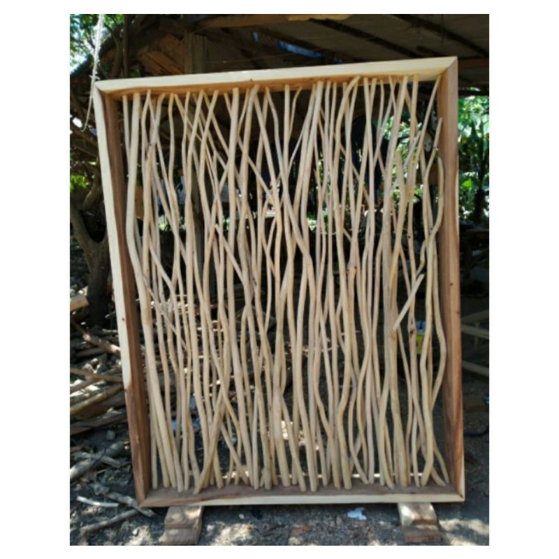Jual backdrop partisi ranting frame kayu | Shopee Indonesia