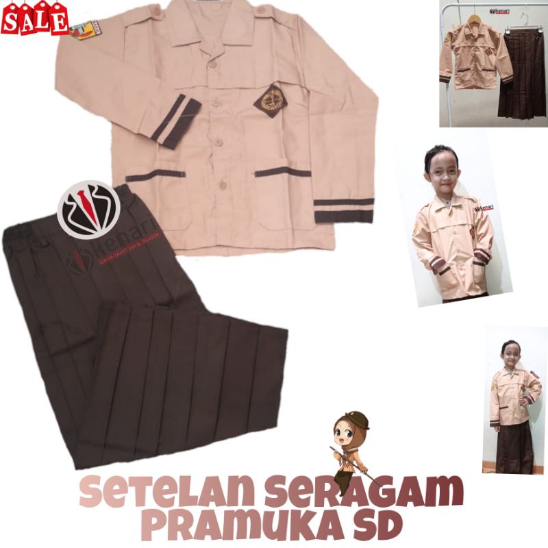 Jual Setelan Seragam Pramuka SD Lengan Panjang Baju Seragam Pramuka SD ... Jual Setelan Seragam Pramuka SD Lengan Panjang Baju Seragam Pramuka SD ...