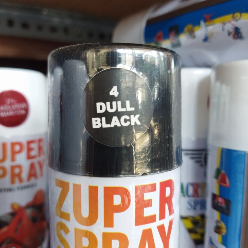 Jual Pilok pilox 150cc ZUPER SPRAY semua warna cat semprot spray paint colour black hitam clear ...