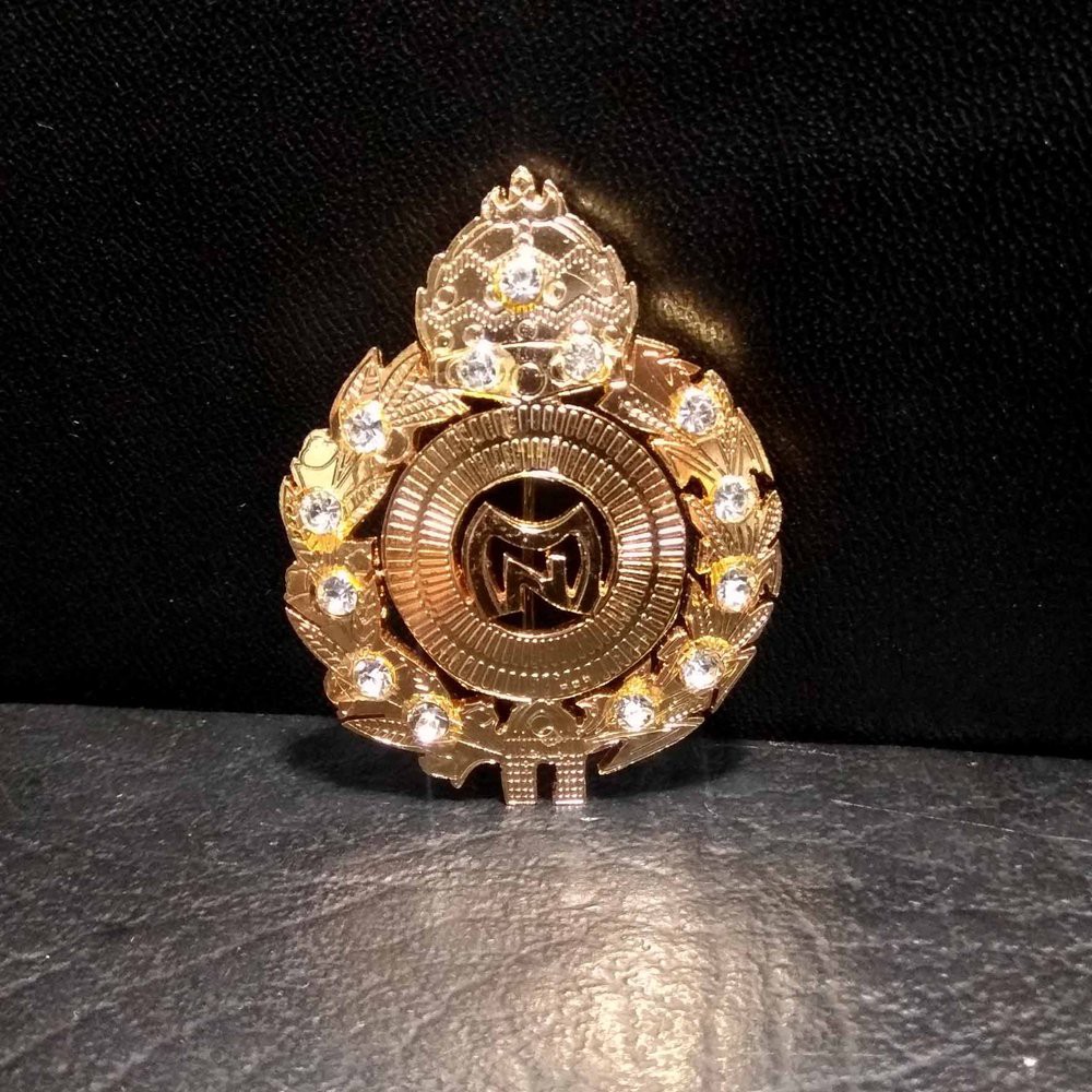 Jual Pin Bros Lambang Logo Kadipaten Mangkunegaran Hias Permata ...