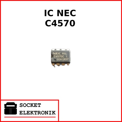 Jual IC NECC4570 NEC C4570 JRC4570. Op Amp. Operational Amplifier ...