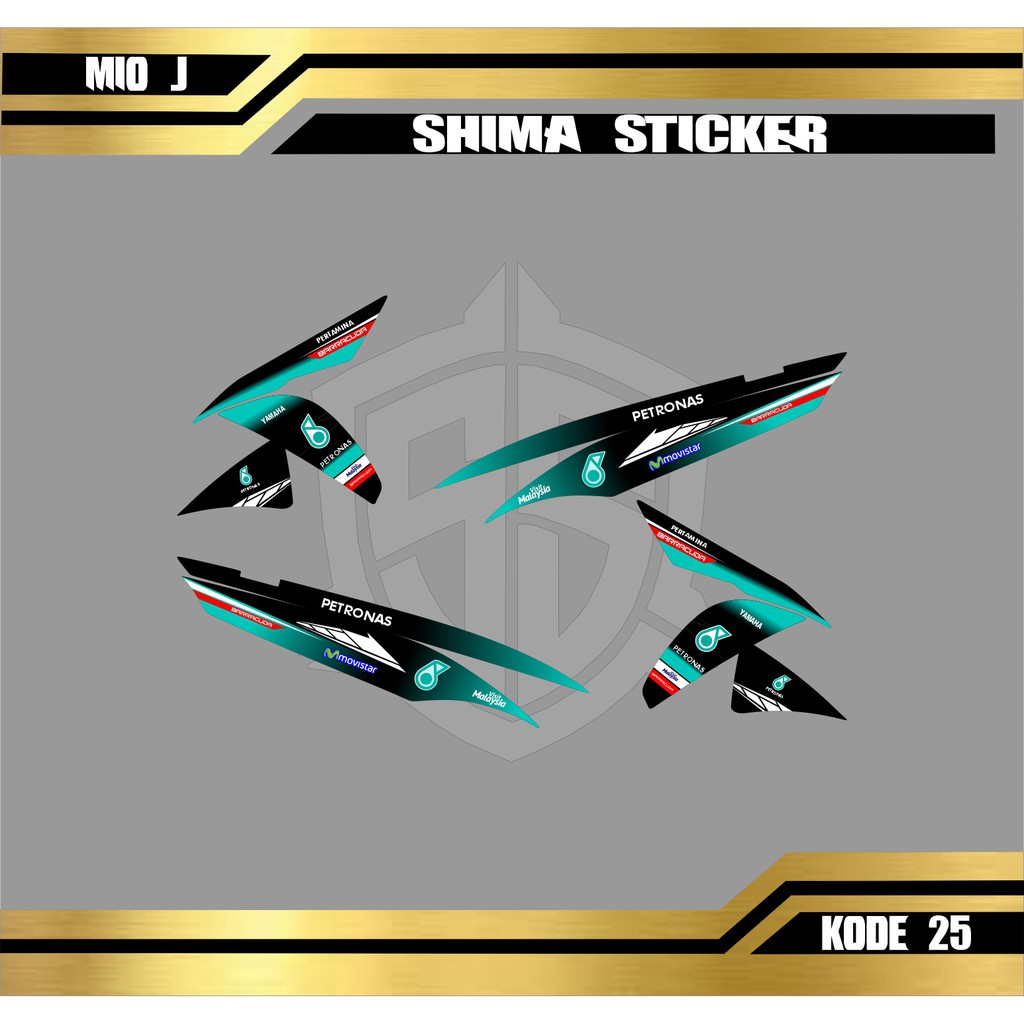 Jual [COD] Stiker MIO J Striping MIO J Motor YAMAHA Sticker Variasi ...