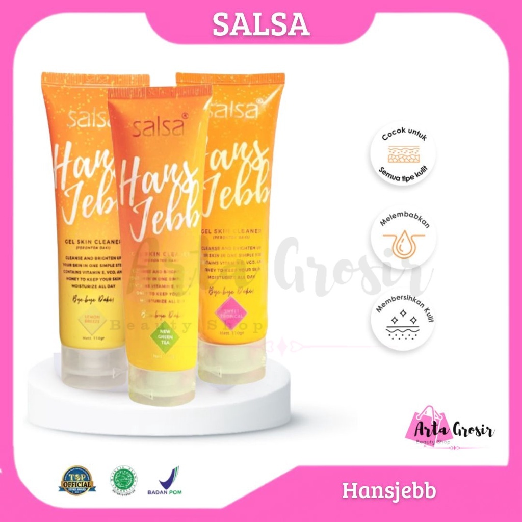 Jual Salsa Hans Jebb Peeling Gel (Lulur tanpa bilas) 110g | Shopee ...