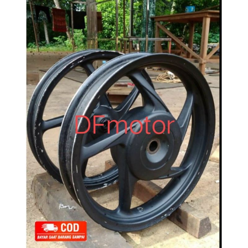 Jual Velg Reseng Resing Roda Depan Belakang Honda Beat Lama Beat Fi ...
