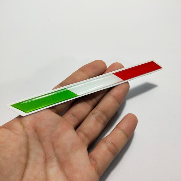 Jual stiker bendera italy panjang timbul | Shopee Indonesia