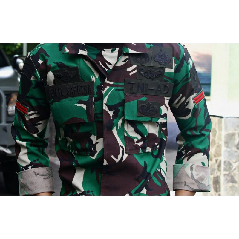 Jual BAJU PDL TNI VELBED SUPER WALL PREMIUM CHEVALIER & SERBU TRIMATRA ...