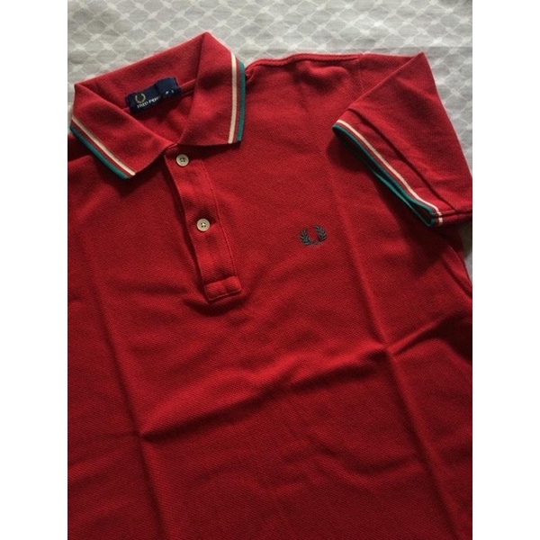Jual Fred Perry Red Made in Japan | Shopee Indonesia