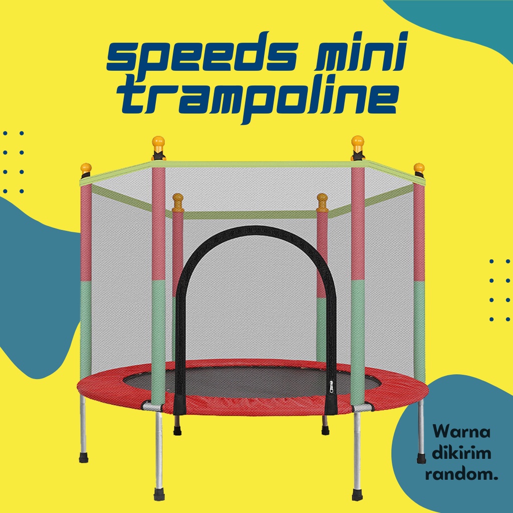 Jual Speeds Mini Trampoline / Mainan Trampolin Anak & Dewasa / Jaring Net Sping [READY STOCK ...