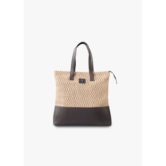 Jual Solar Tote Bag in Dark Brown | Shopee Indonesia
