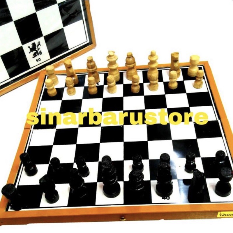 Jual Papan Catur Kayu L (40cm) | Shopee Indonesia