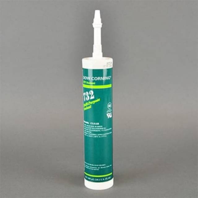 Jual Dow Corning (DC) RTV 732 Multi Purpose Sealant Clear 300 ML ...