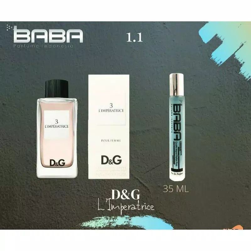Jual BABA PARFUM-PARFUM ORIGINAL D&G | Shopee Indonesia