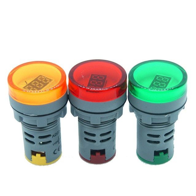 Jual Fort Pilot Lamp With Voltmeter + Ampere Meter | Shopee Indonesia