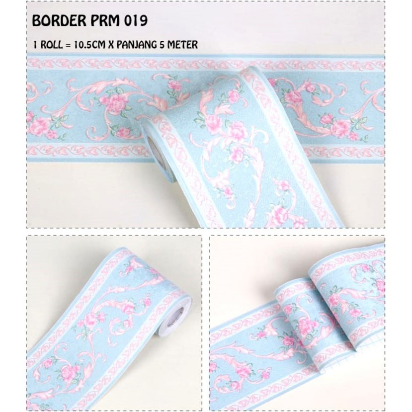 Jual BORDER LIST WALLPAPER LIST PREMIUM UK. 10CMX5M WALLPAPER LANTAI ...
