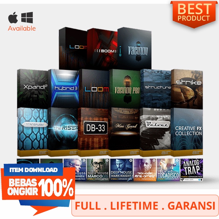 Jual Air Music Technology - VST Plugin Collection Bundle | Shopee Indonesia