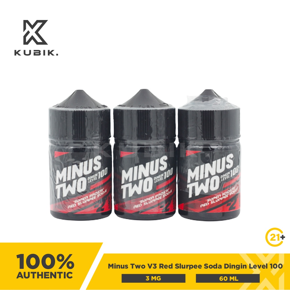 Jual Liquid Minus Two V3 Red Slurpee Soda Dingin Level 100 60ML ...