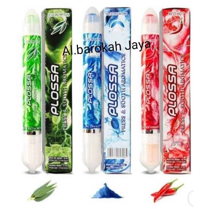 Jual Plossa press & soothe aromatics kemasan dus Ukuran 2ml 5ml ...