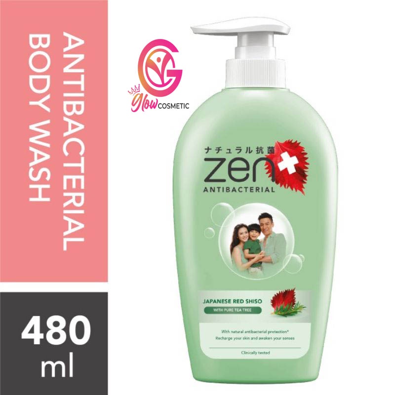 Jual ZEN ANITBACTERIAL JAPANESE RED SHISO WHITE TEA TREE (480ML) | Shopee Indonesia